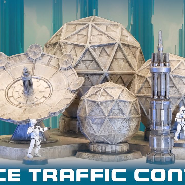 3D Printable Comms Array by Kathy Millatt Modelling